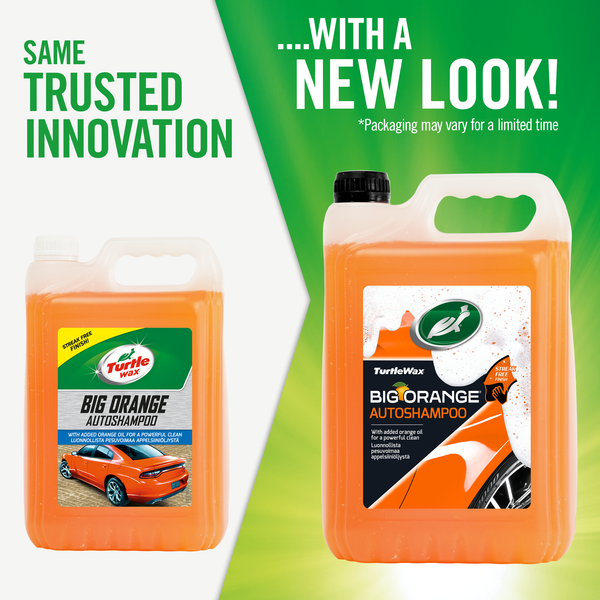 Big Orange Car Wash Shampoo 5L | Wash & Shampoo | Turtle Wax