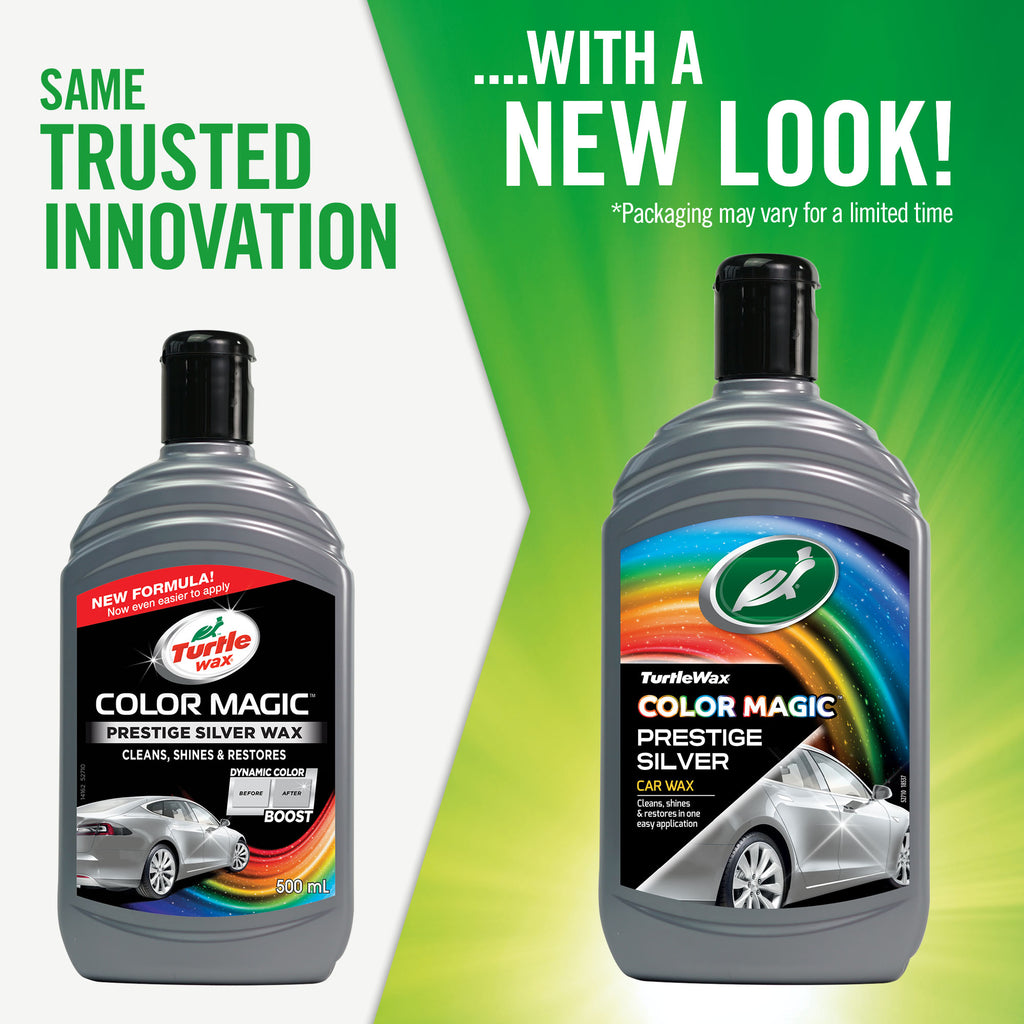 Color Magic Silver Car Polish 500ml | Turtle Wax
