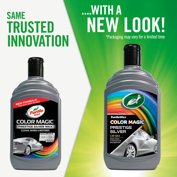 Color Magic Silver Car Polish 500ml | Turtle Wax
