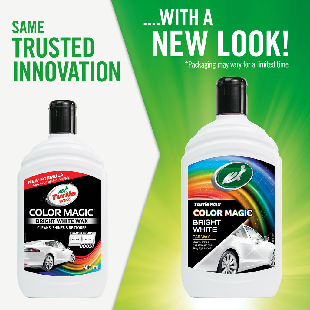 Color Magic White Car Polish 500ml | Turtle Wax