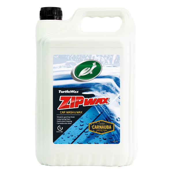 Zip Wash & Wax Car Shampoo 5 L | Turtle Wax