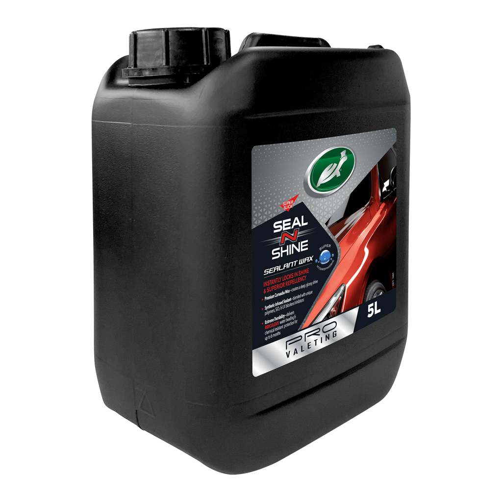 Seal 'n' Shine Spray Wax Paint Sealant 5L | Turtle Wax