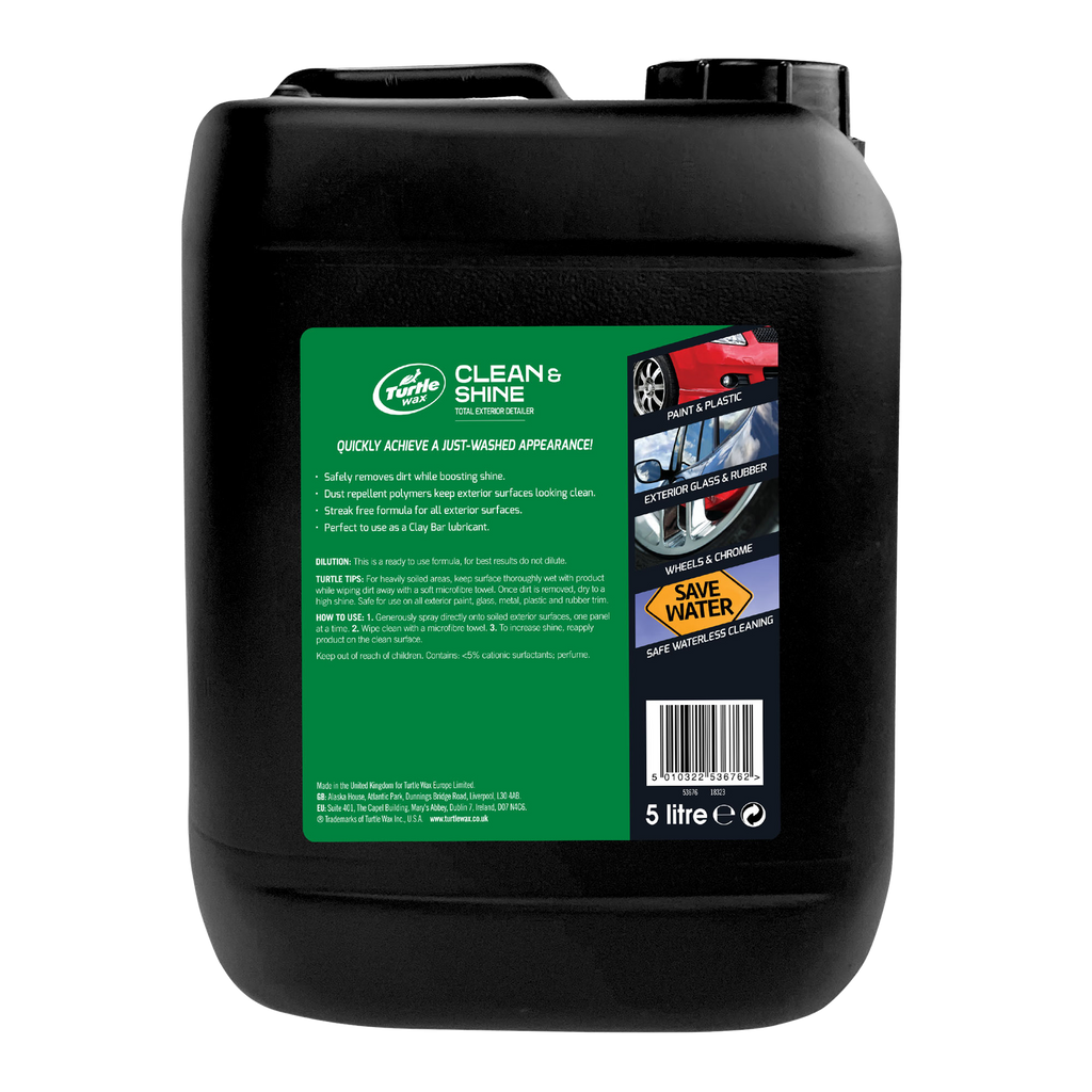 Clean & Shine Exterior Detailer 5L | Turtle Wax
